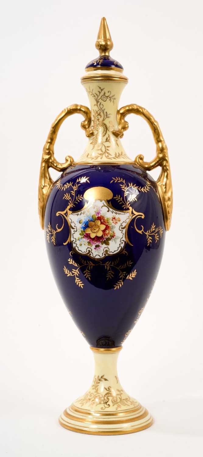 Lot 82 - Coalport vase