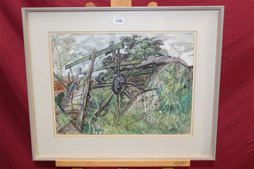 Lot 1290 - *Ian Hay (b. 1940), mixed media
