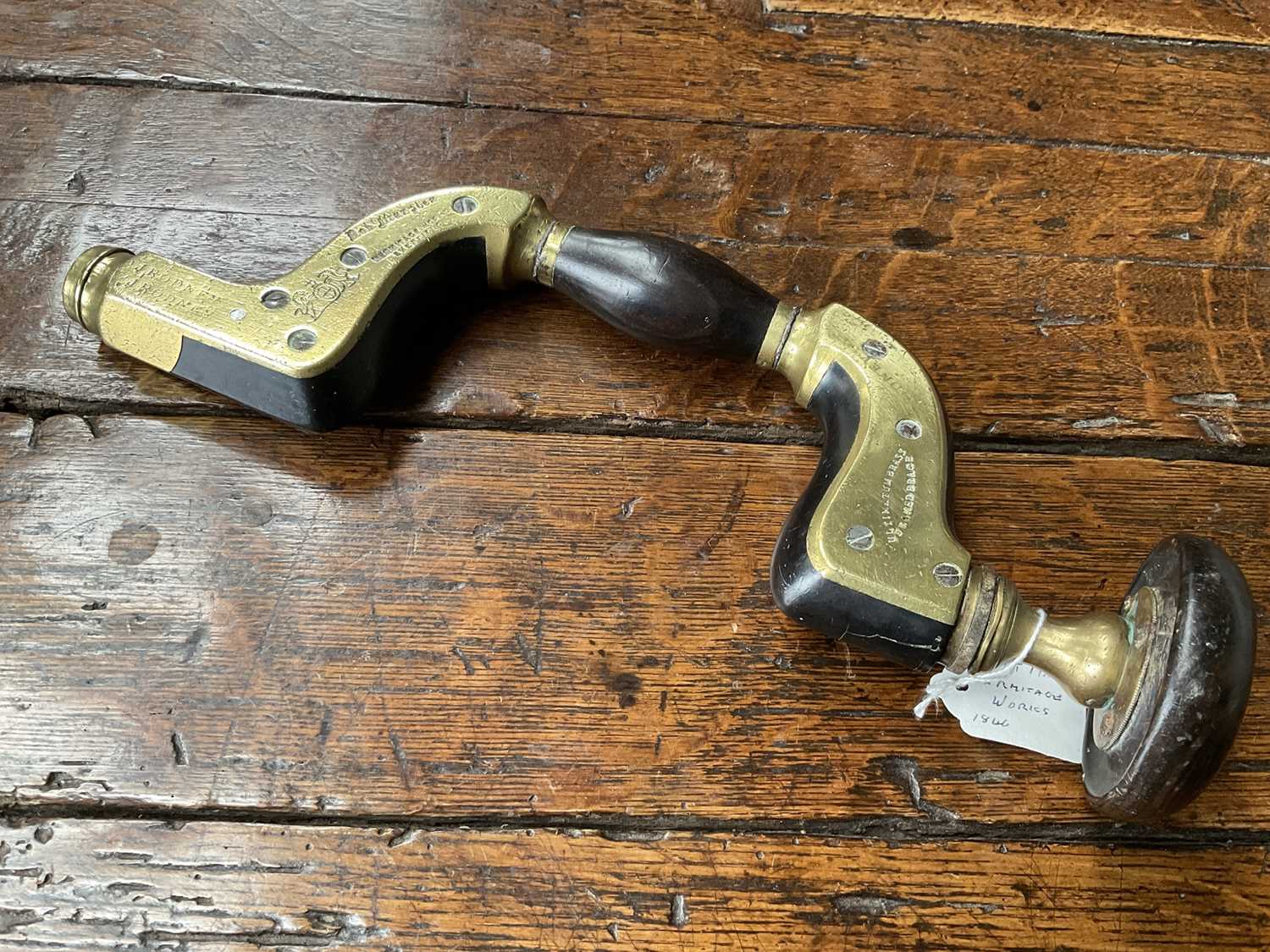 Lot 2409 - Ultimate Brass Framed Brace, by Robert