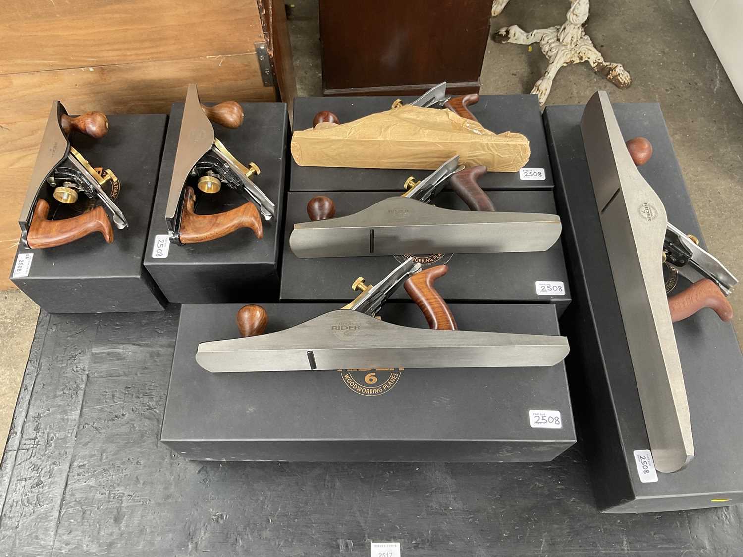 Lot 2508 - The complete Axminster Rider Bench Plane