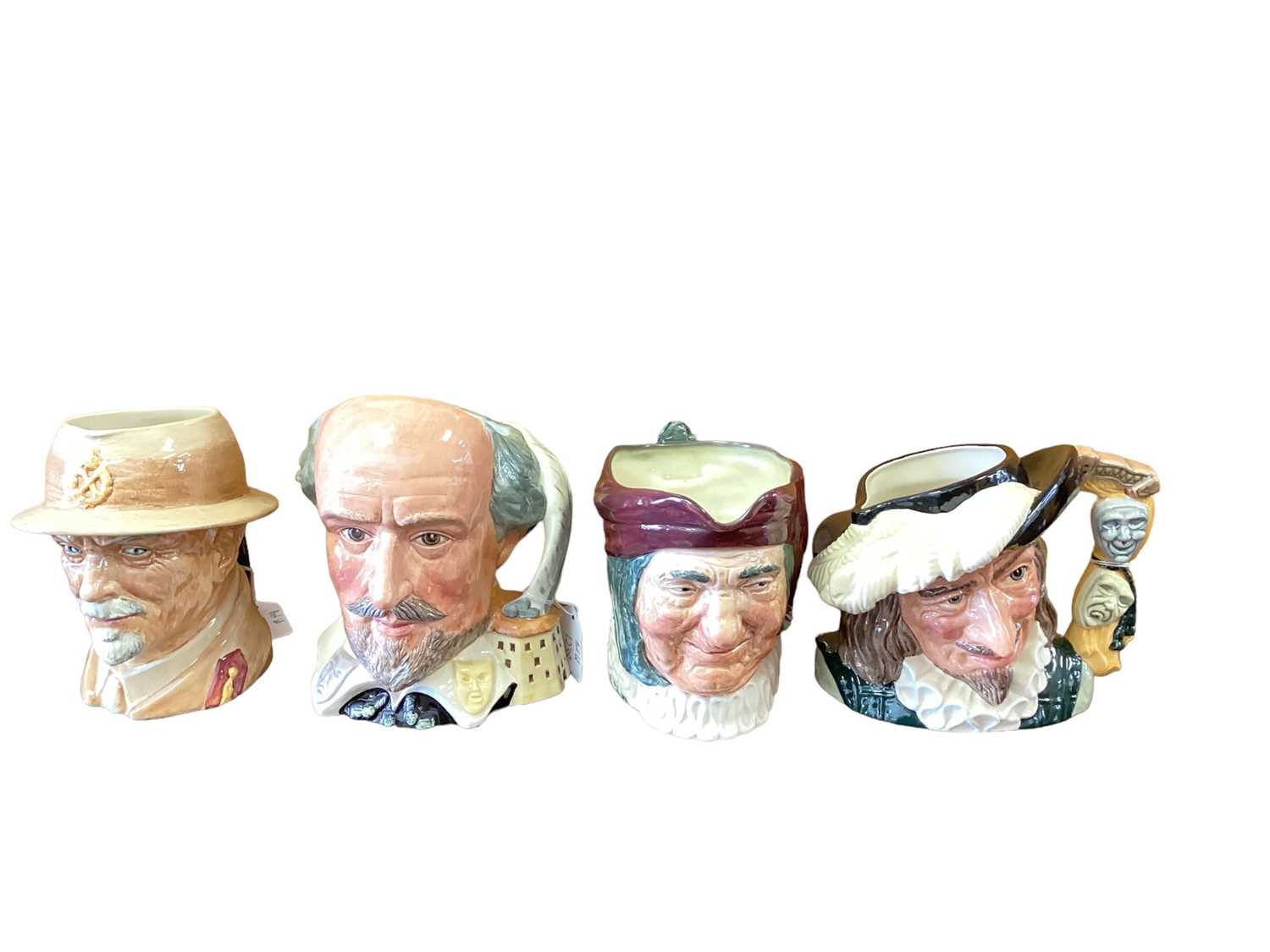 Lot 1238 - Eight Royal Doulton character jugs