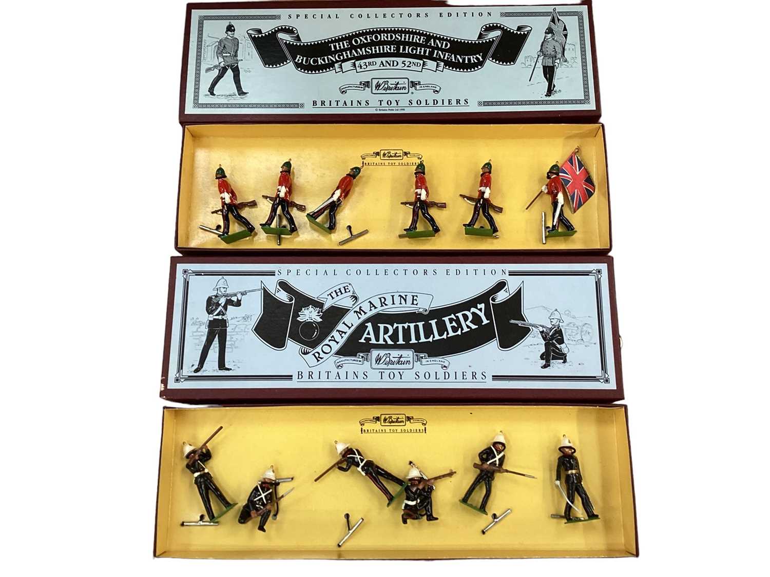 Lot 1933 - Six Britians Toy Soldier Sets 8805 Irish