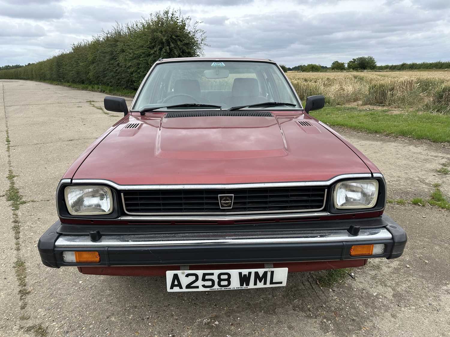 Lot 10 - 1983 Triumph Acclaim CD Trio-matic, 1335cc 4