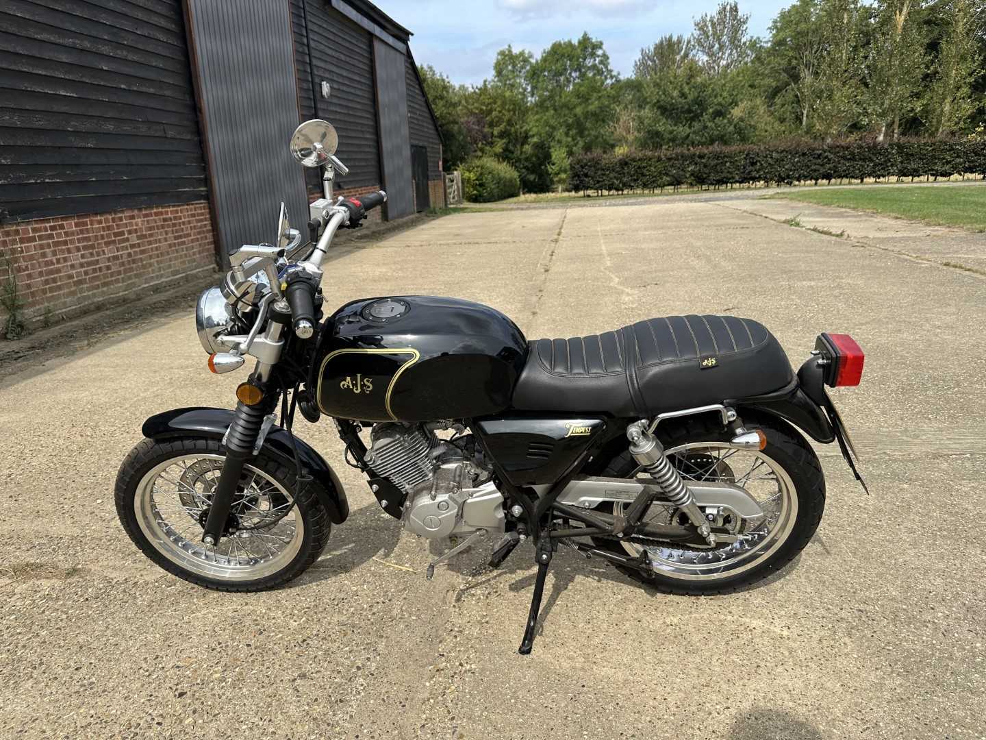Lot 35 - 2018 AJS Tempest 125cc motorcycle, reg. no.