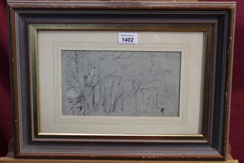 Lot 1402 - Aaron Edwin Penley (1830 - 1900), pencil