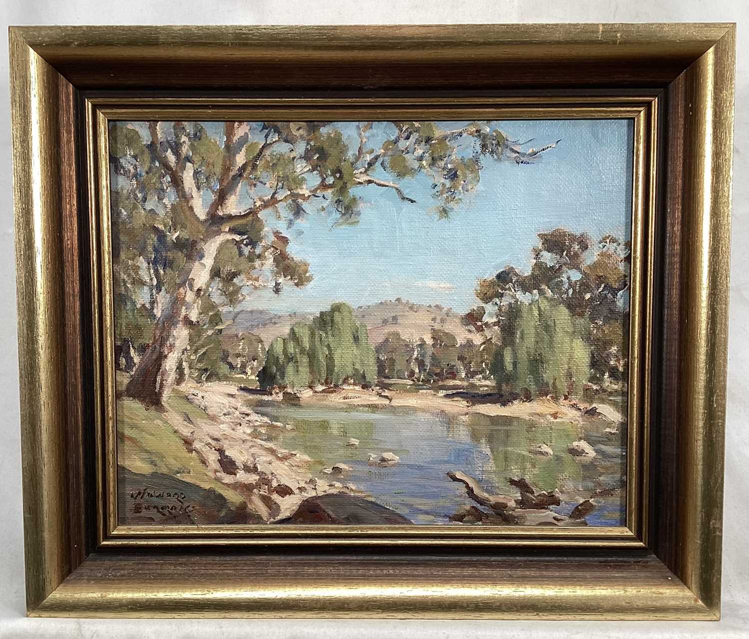 Lot 145 - Howard Barrow, oil on board, Australian