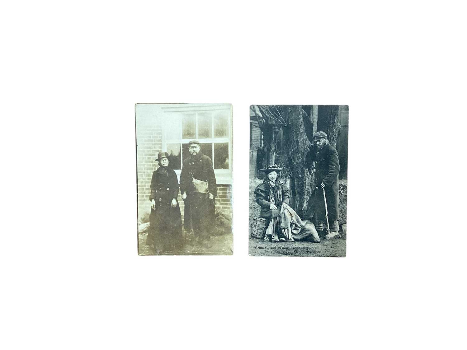 Lot 1427 - Local interest: two early postcards