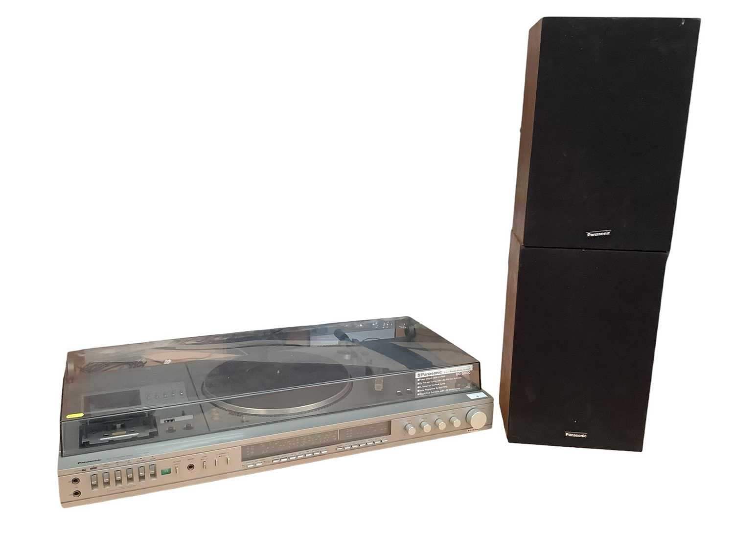 Lot 5 - Panasonic 3 in 1 stereo music system SG-5000