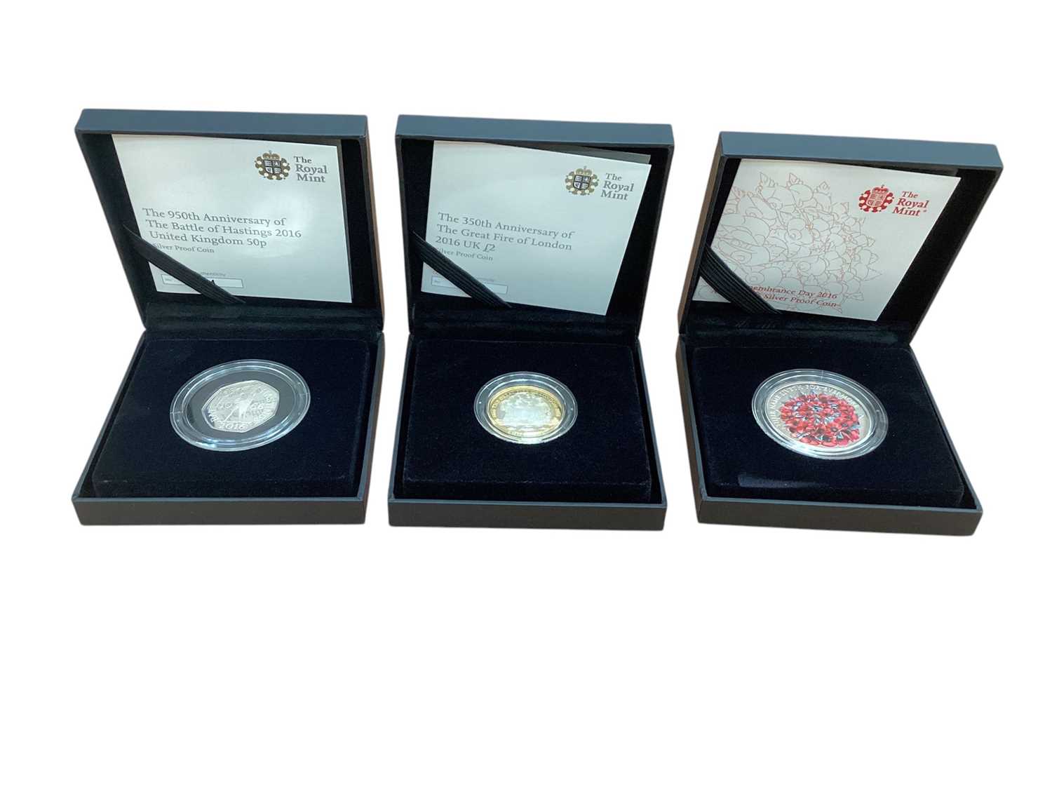 Lot 442 - G.B. - Royal Mint mixed silver proof coins