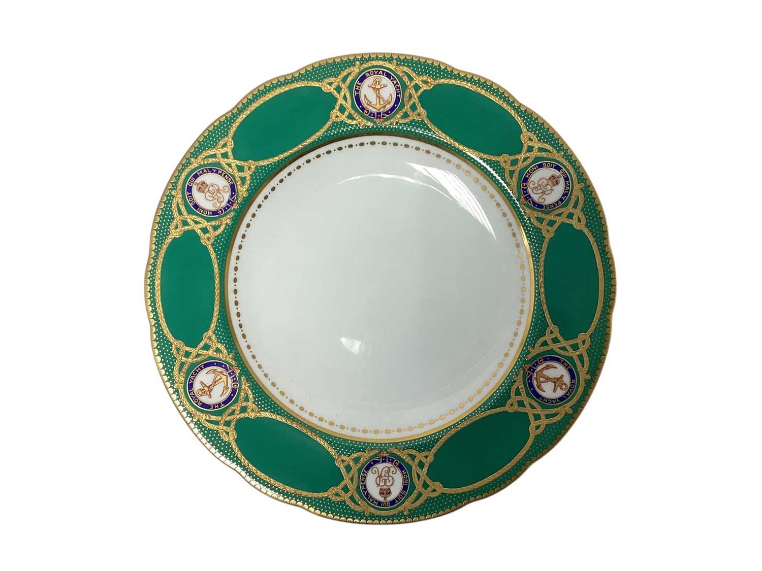 Lot 140 - H.M. King George V, scarce Copeland China