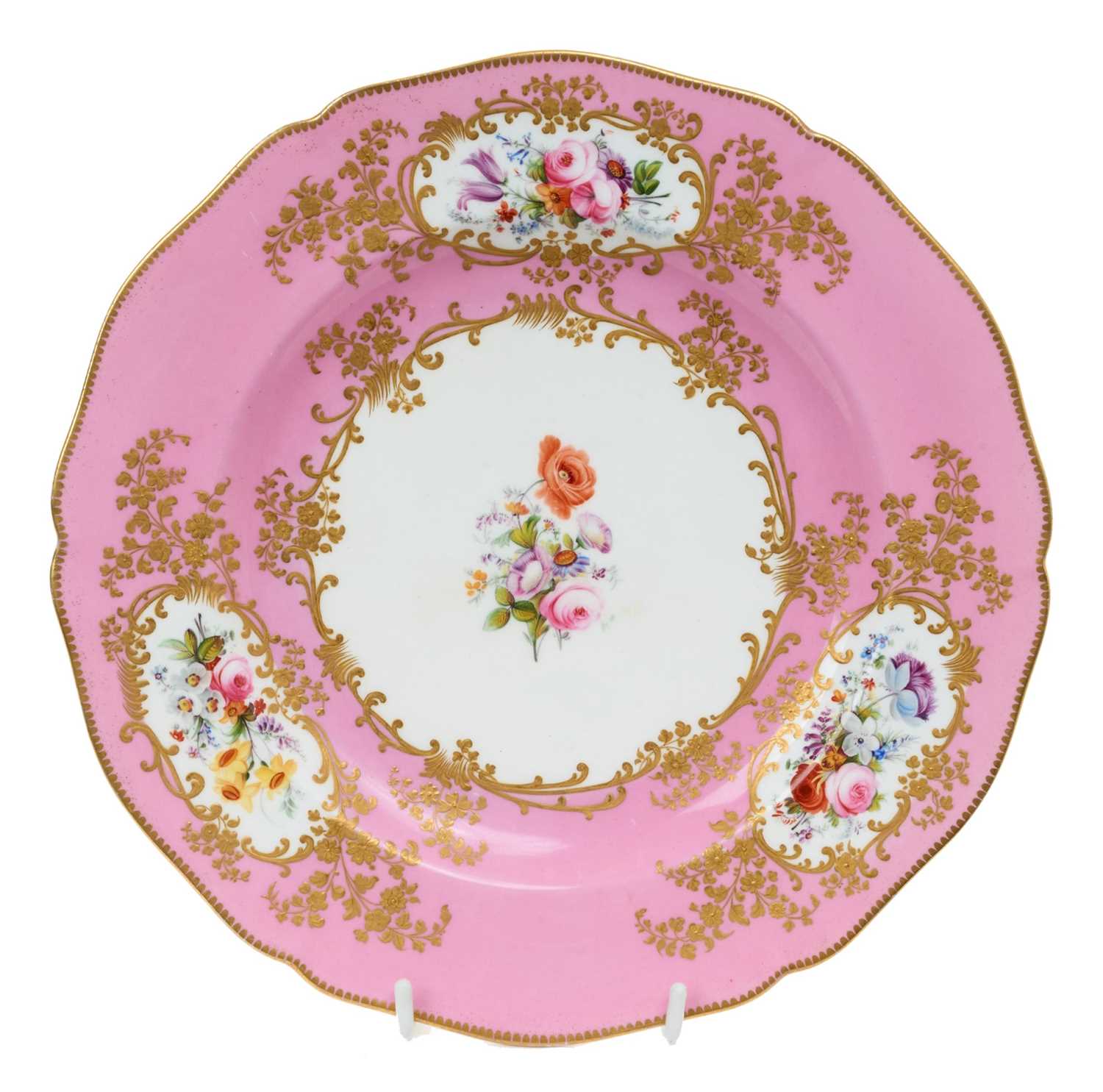 Lot 156 - H.M. Queen Victoria, fine Coalport dinner