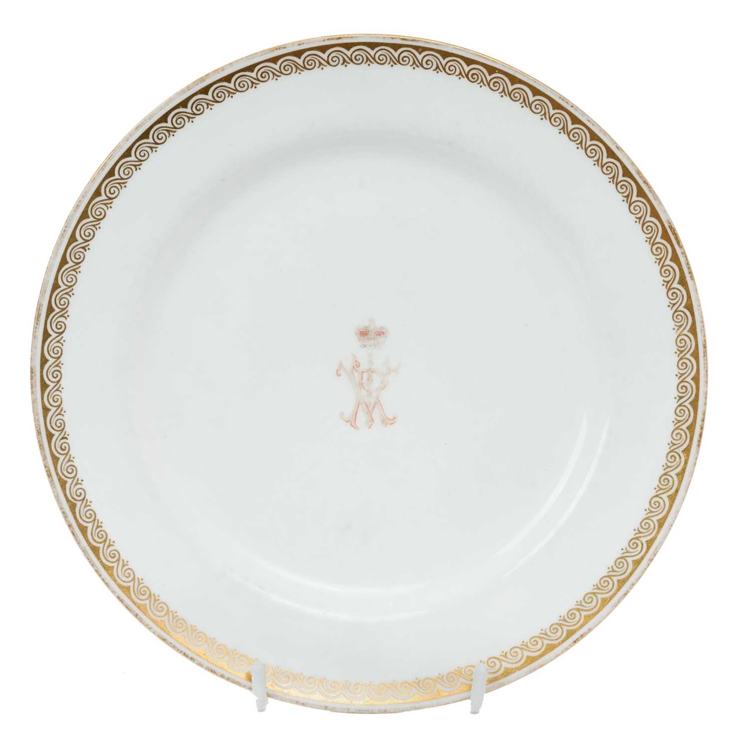 Lot 158 - H.M. Queen Victoria, scarce dessert plate