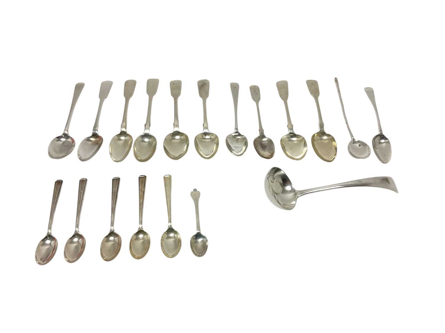 Lot 421 - Selection of Georgian and later tea and