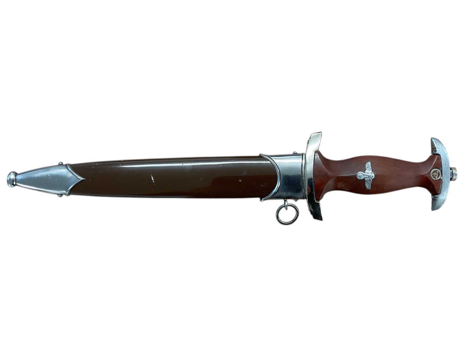 Lot 1002 - Nazi SA Man’s dagger with RZM makers mark