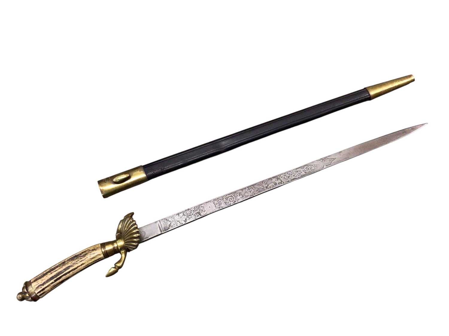 Lot 1006 - 1920s German Hunting sword by Horster with