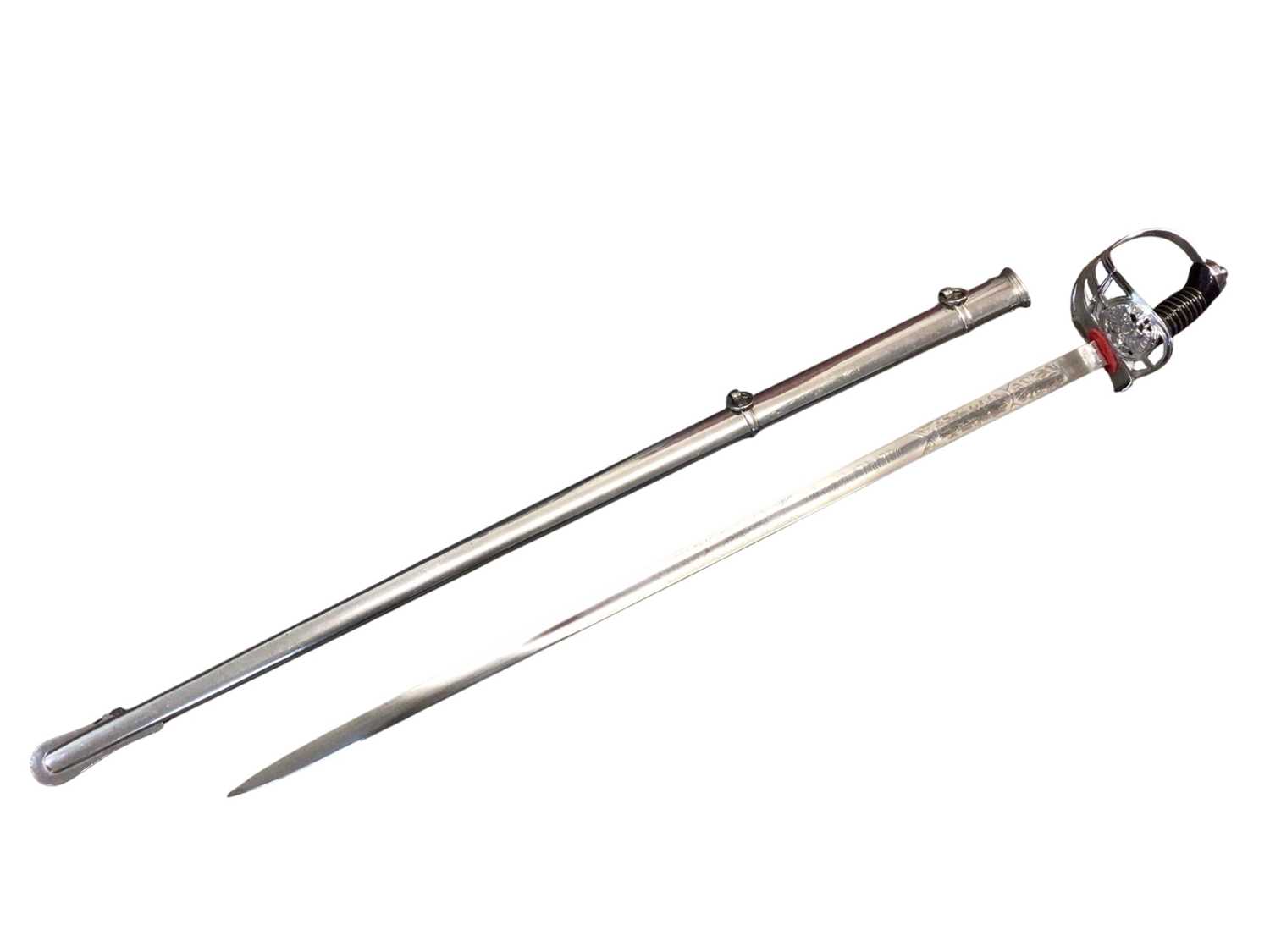 Lot 1012 - Imperial German Cavalry Officer sword with