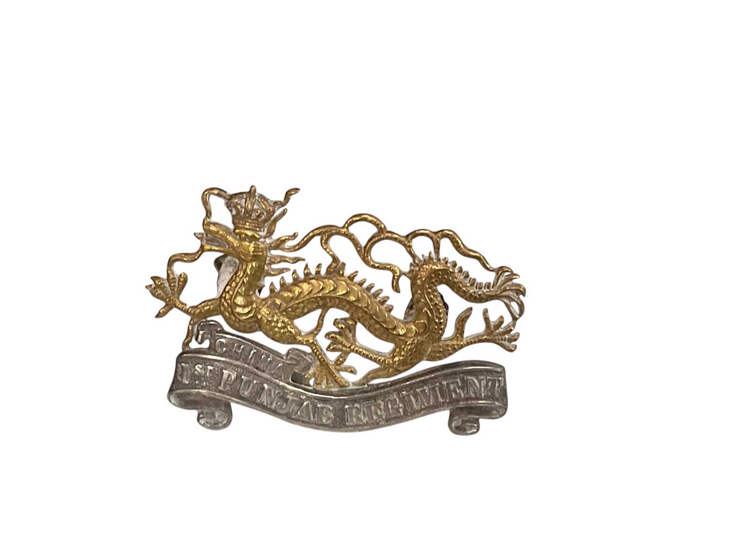 Lot 700 - Scarce Indian Army. 1st Punjab Regiment post