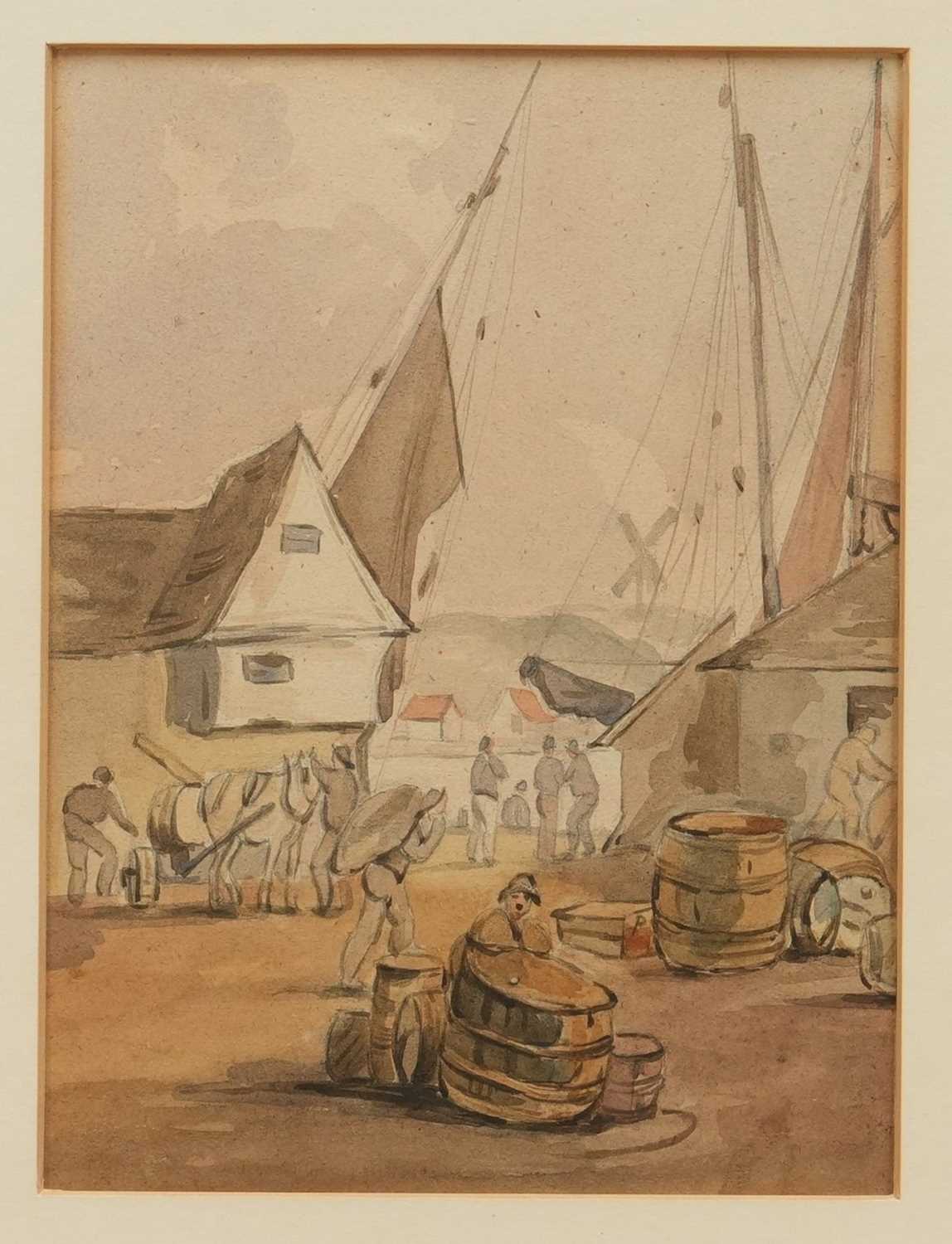 Lot 1298 - George Frost (1745-1821) watercolour
