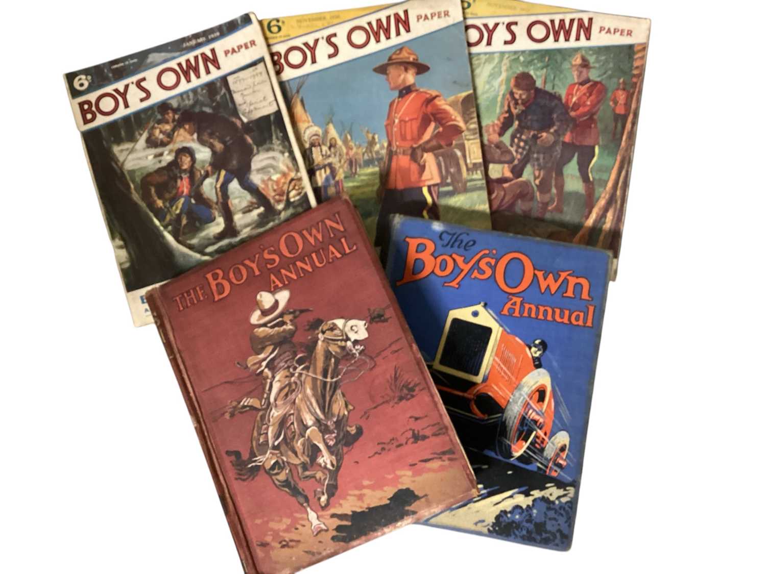 Lot 719 - Boy's Own 1930's papers & 1960's magazines,