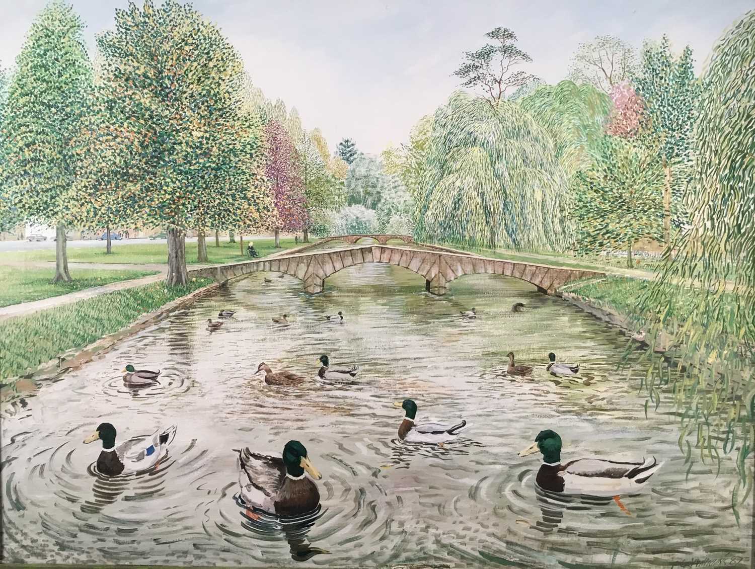 Lot 311 - Alex Williams (b. 1942) oil on canvas