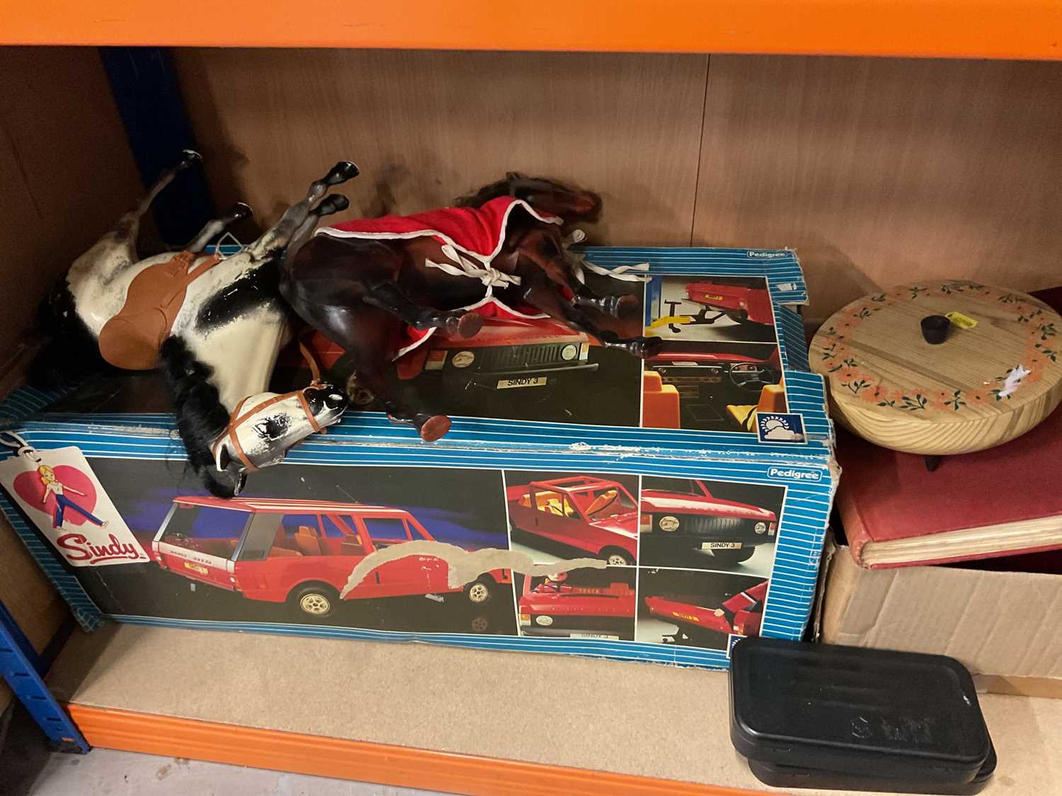 Lot 111 - Sundry items, including toys, stamps,