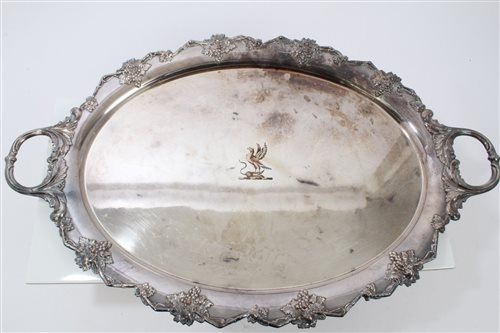 Lot 449 - Early 19th century Silverer plated