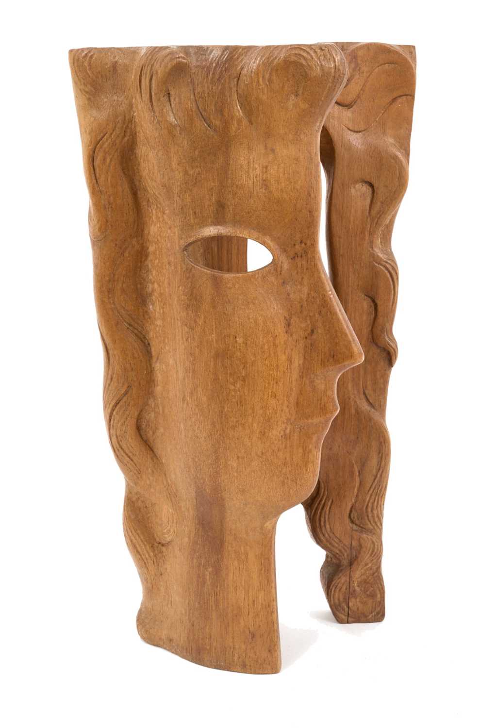 Lot 1048 - Donald Potter (1902-2004) wooden carving,