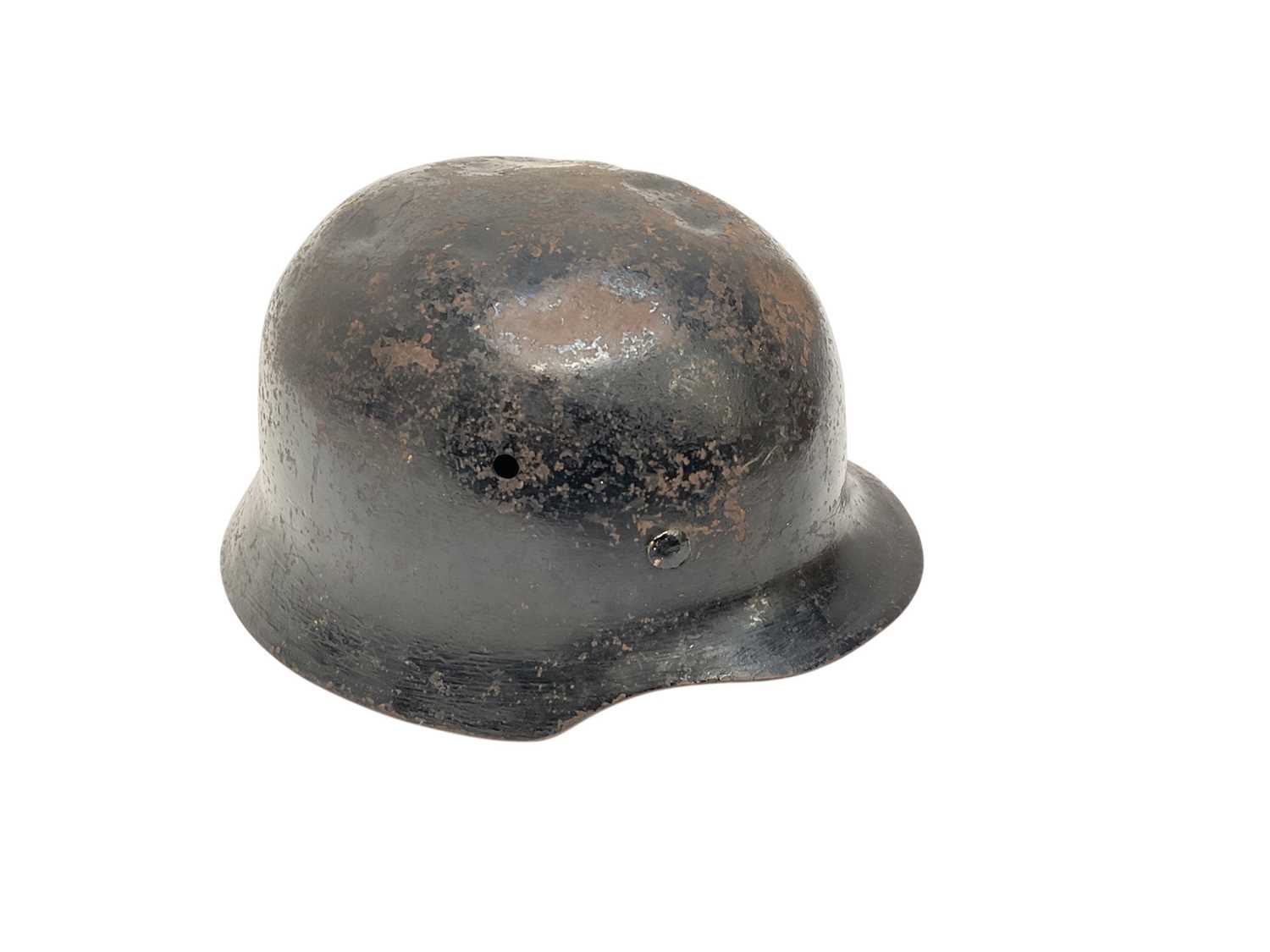 Lot 732 - Second World War Nazi German M35 helmet with