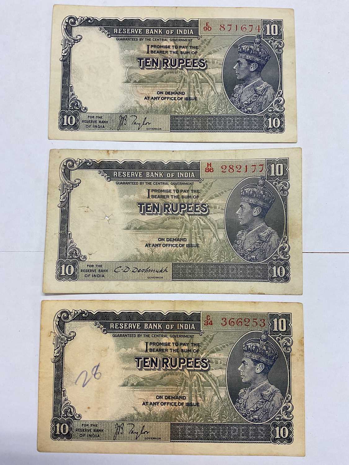 Lot 521 - India - British Raj Reserve Bank of India
