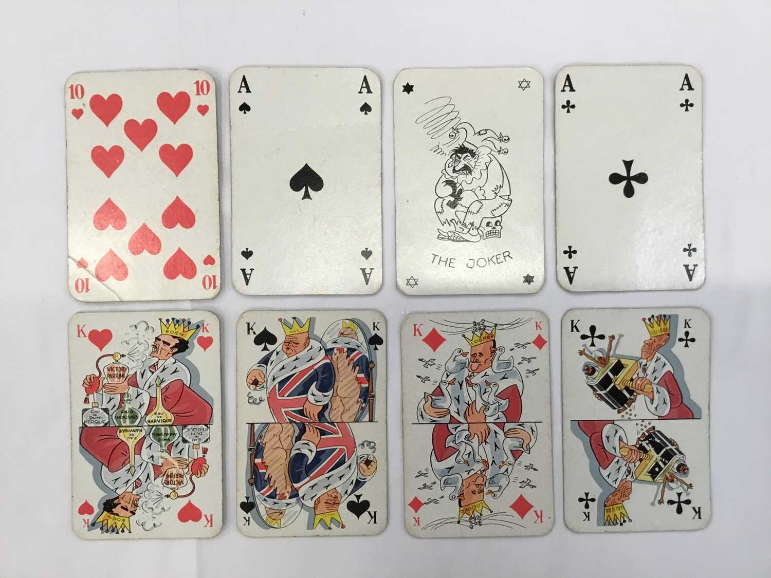 Lot 1069 - Unusual complete deck of 54 World War II