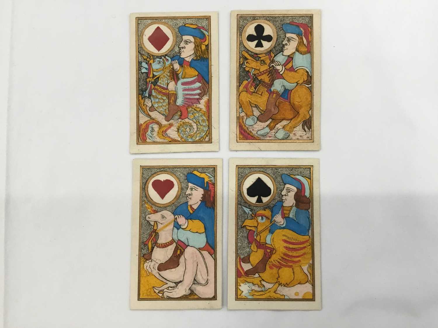 Lot 1074 - Complete deck of 12 early Karl Gerich 'The