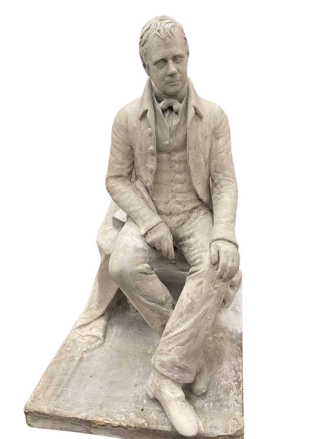 Lot 159 - John Steel, Antique plaster maquette, study