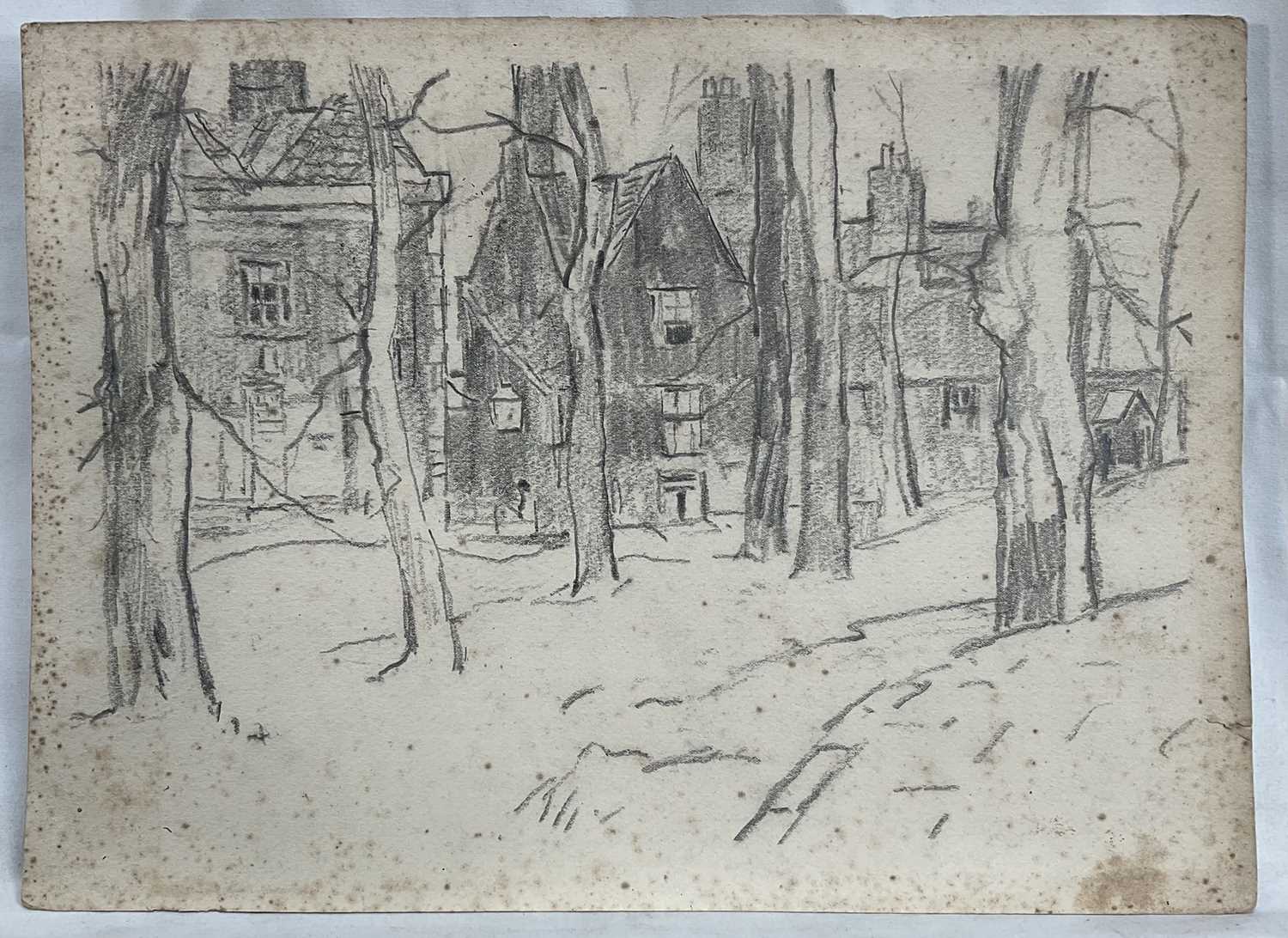 Lot 235 - Impressionist School, graphite drawing on