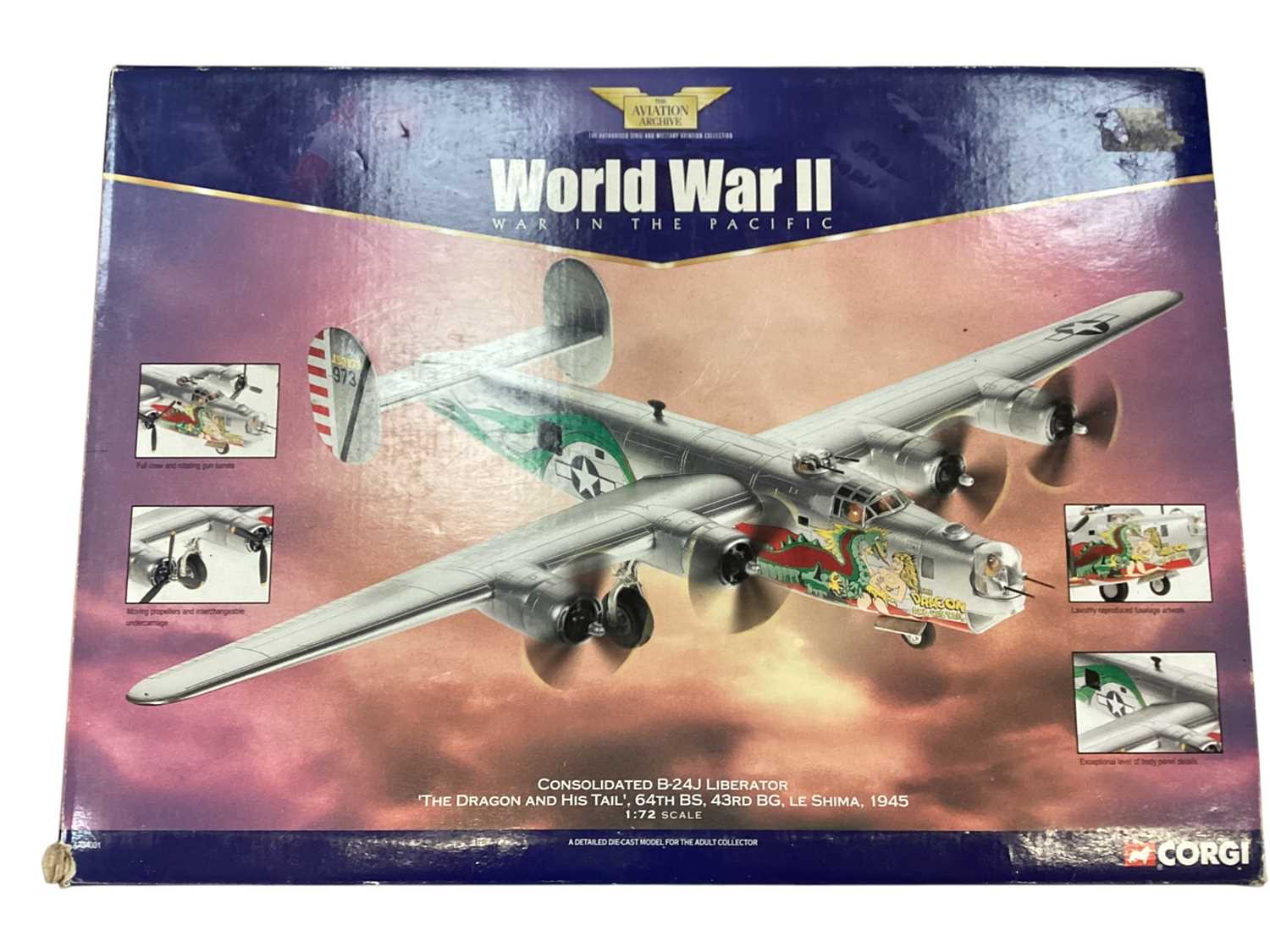 Lot 2046 - Three Corgi WWII The Aviation Archive war