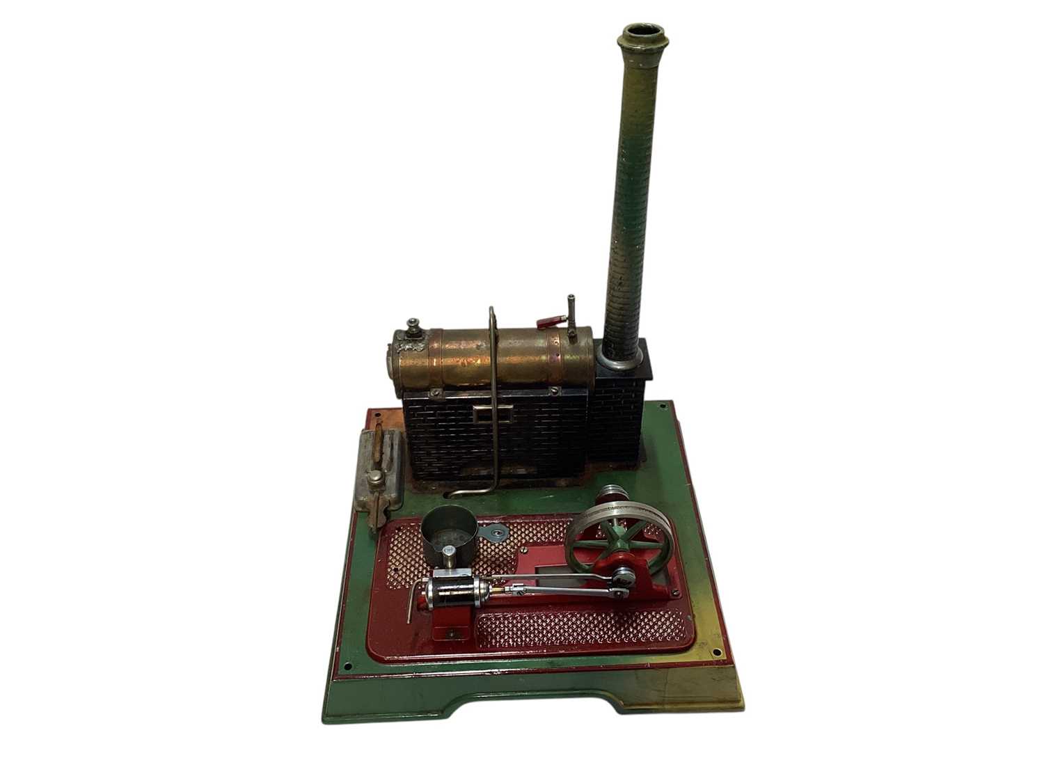 Lot 1938 - Stationary steam engine with burner and