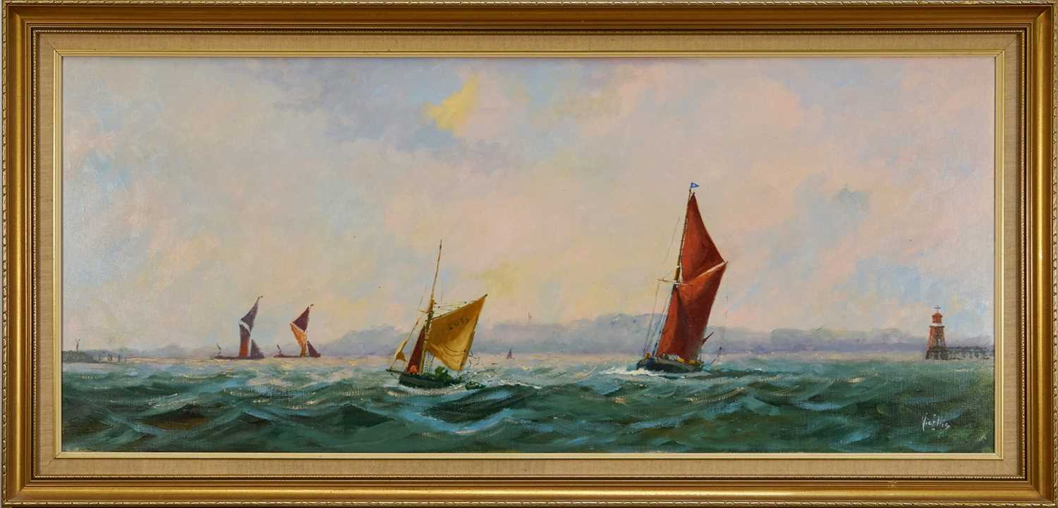 Lot 5286 - Vic Ellis (1921-1984) oil on canvas, The