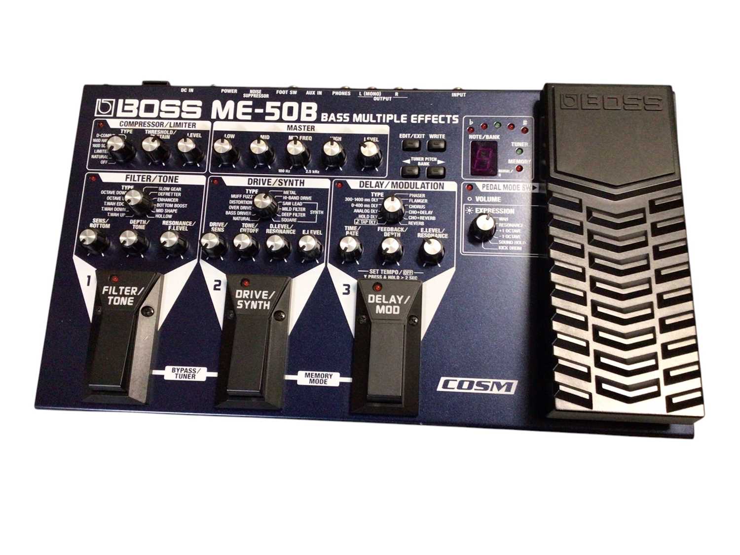 Lot 2263 - Boss ME-50B Bass Multiple Effects Processor