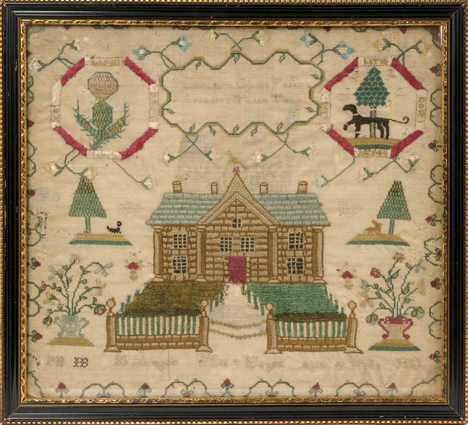 Early 19th century Scottish sampler