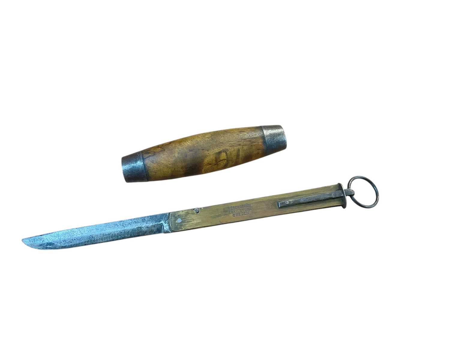 Lot 877 - Late 19th century Swedish Barrel knife, with