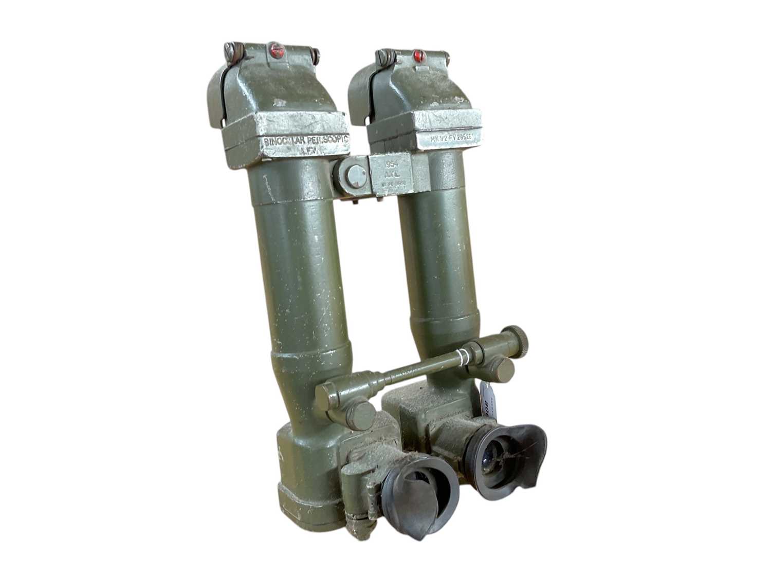Lot 806 - 1950's British Army Tank Binocular Periscope
