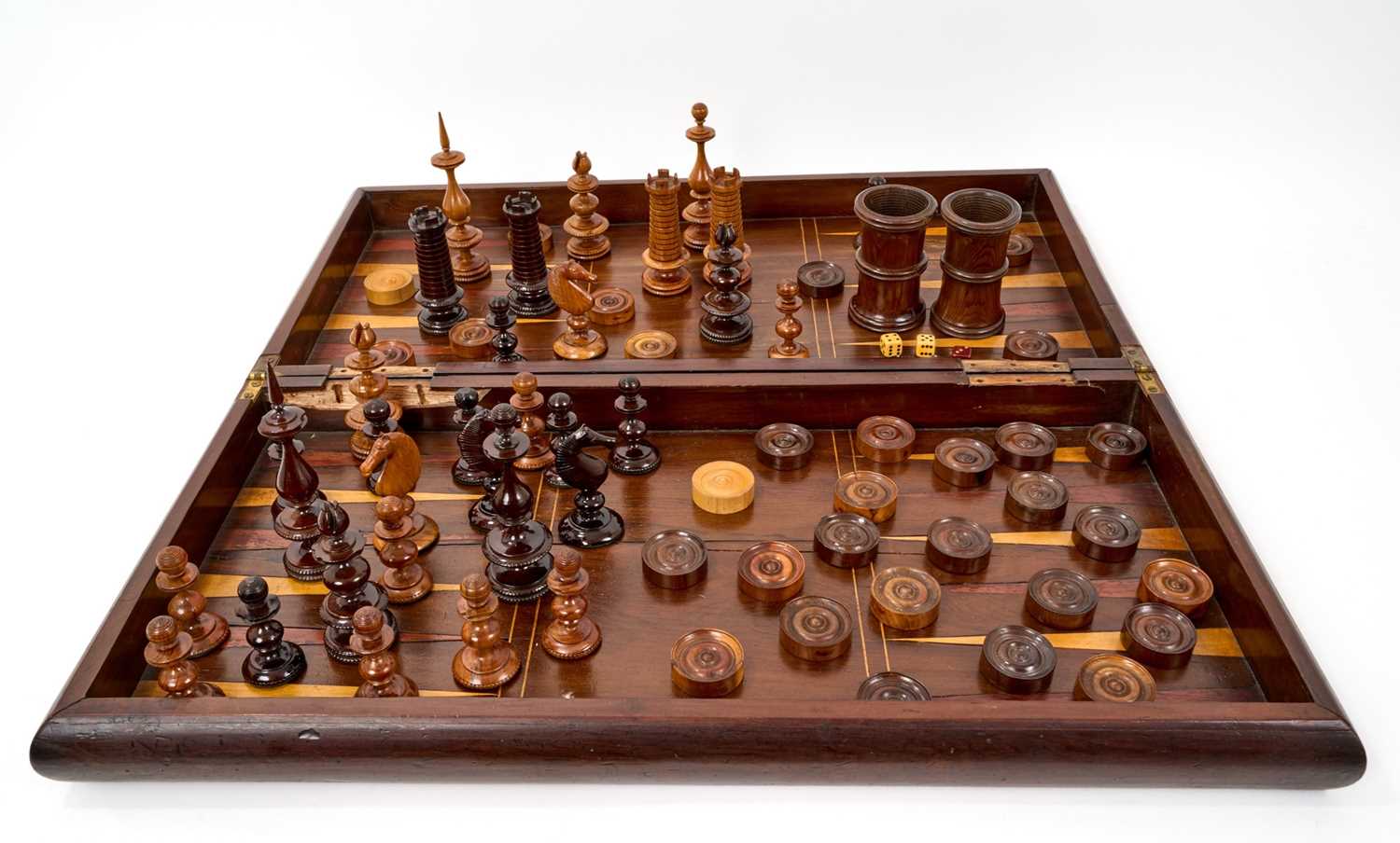 Lot 969 - Early 19th century Irish Killarney turned