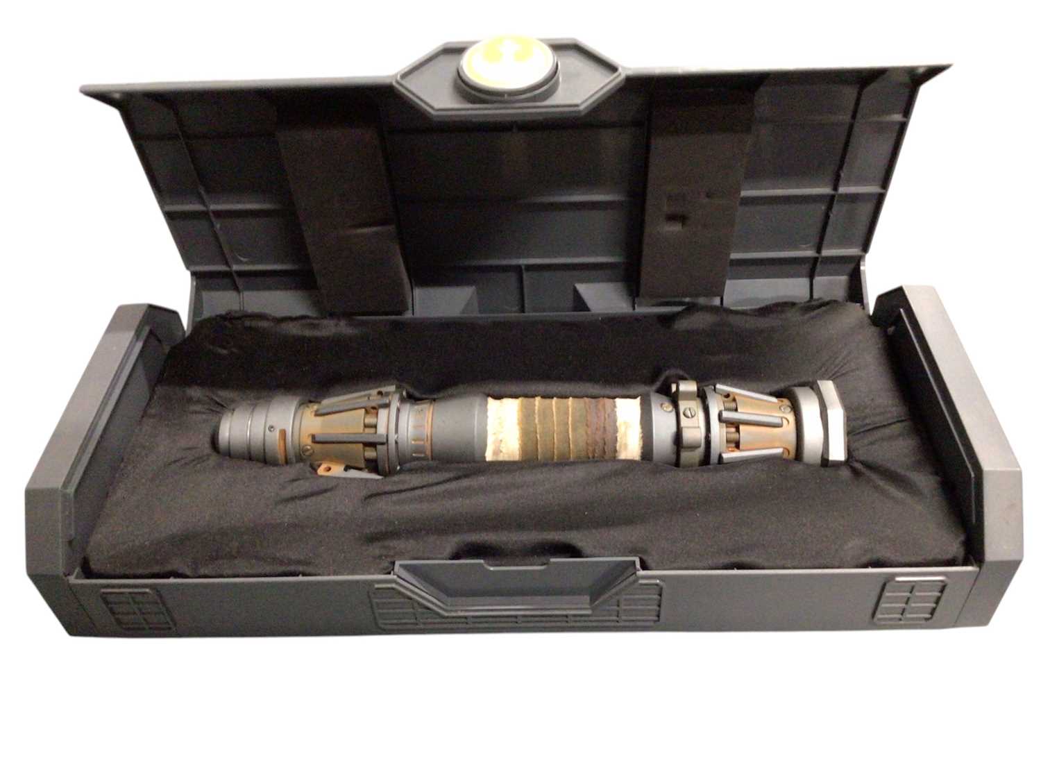 Lot 20 - Disney Star Wars Rey lightsaber hilt, boxed