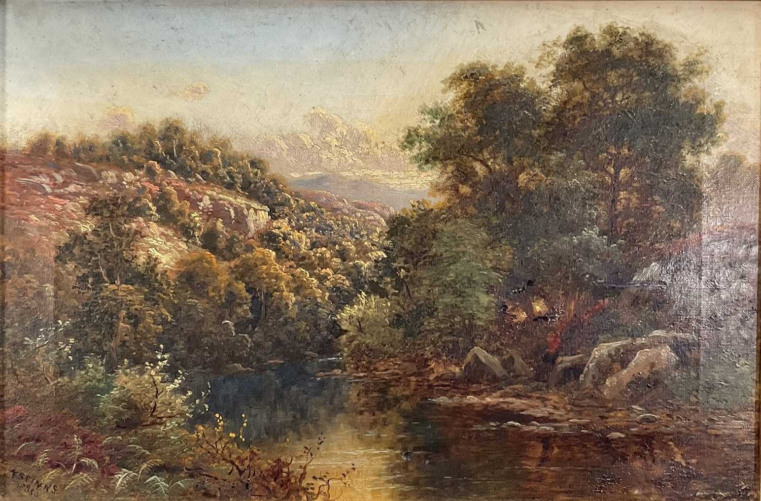 Lot 259 - Thomas Spinks 19th Century oil on canvas