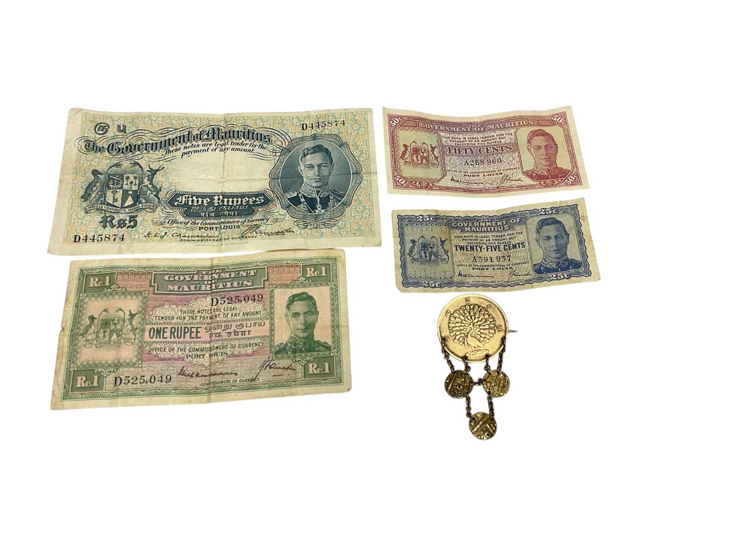 Lot 434 - World - Mauritius George VI circa 1937