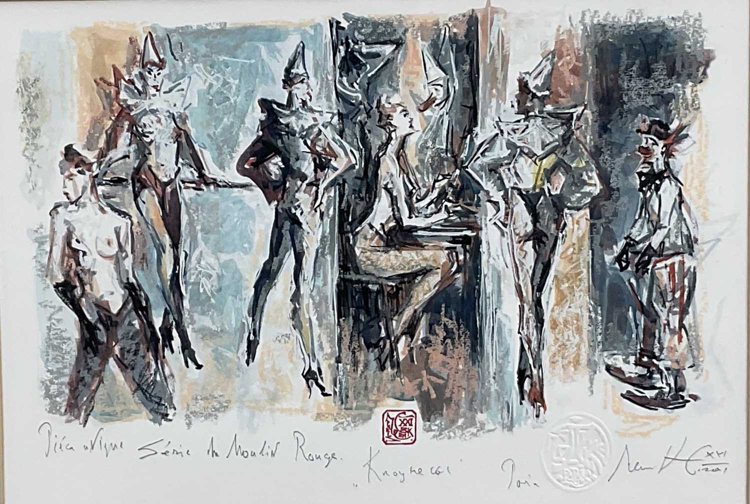 Lot 210 - Sergei Chepik (1953-2011) pencil and