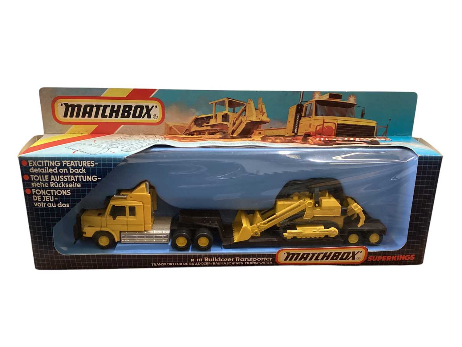 Lot 1745 - Matchbox SuperKings Racing Car Transporter