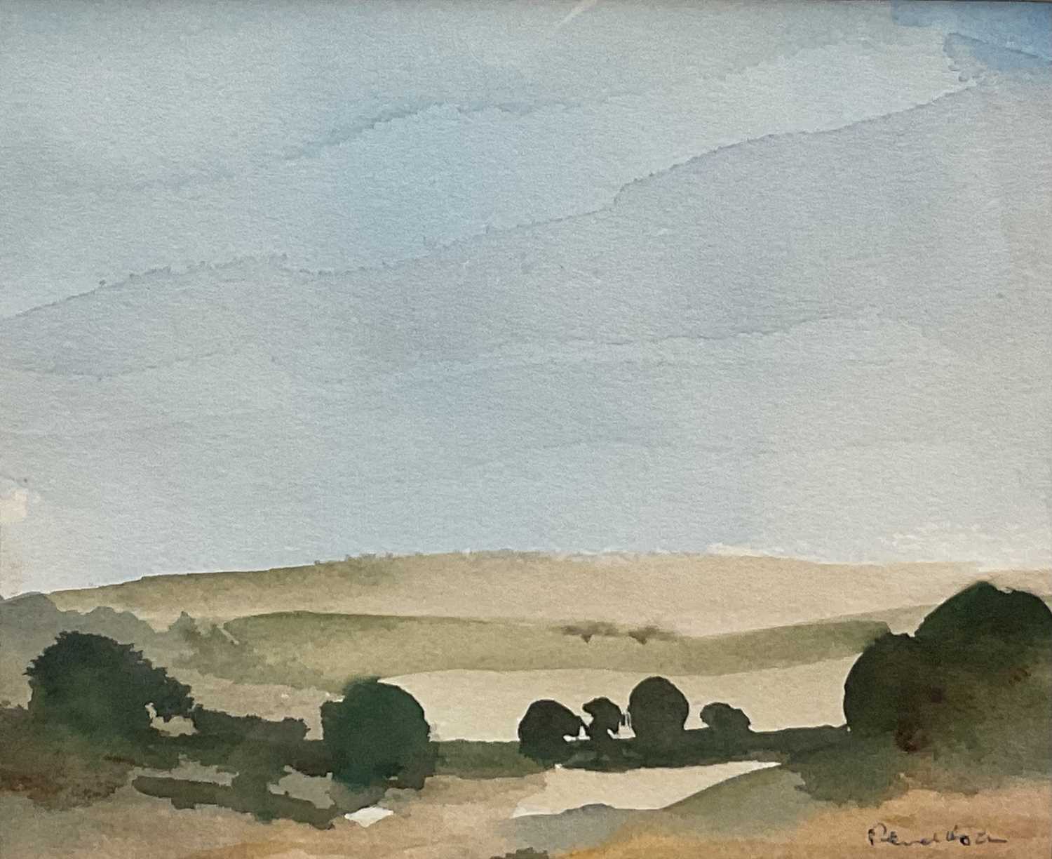 Lot 268 - Ronald Ronaldson (1920-2015) watercolour,