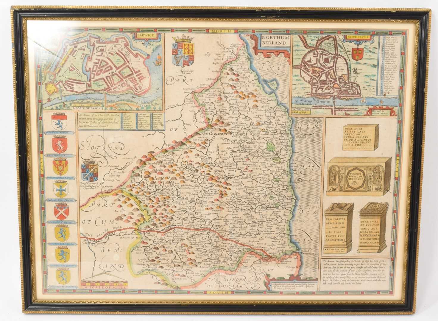 Lot 946 - John Speed - 17th century hand coloured map