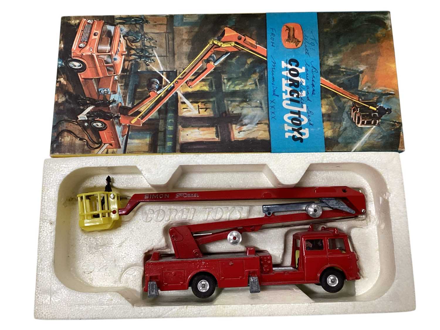 Lot 1508 - Corgi Major Toys Simon Snorkel Fire Engine