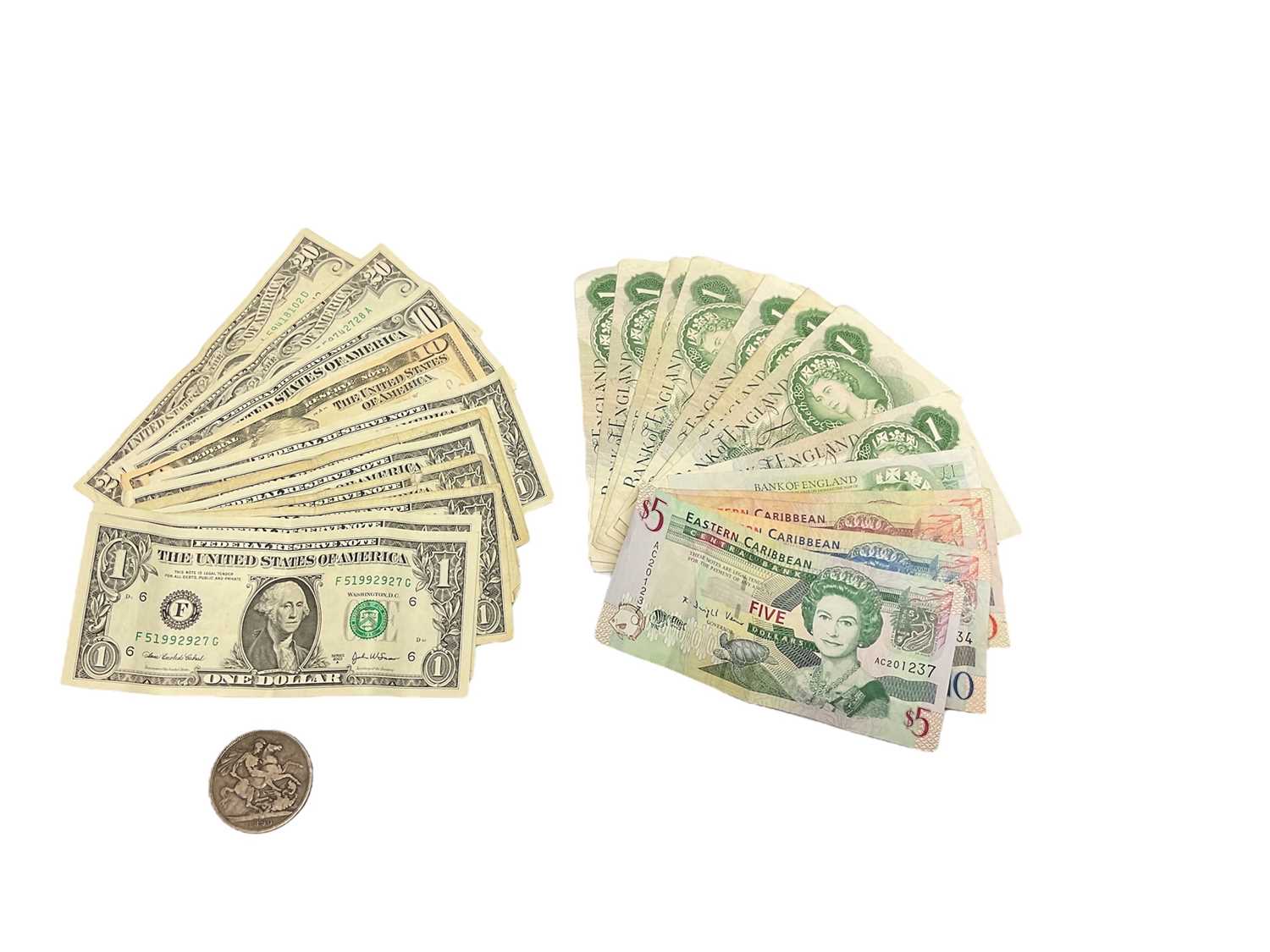 Lot 413 - World - Mixed banknotes taken from